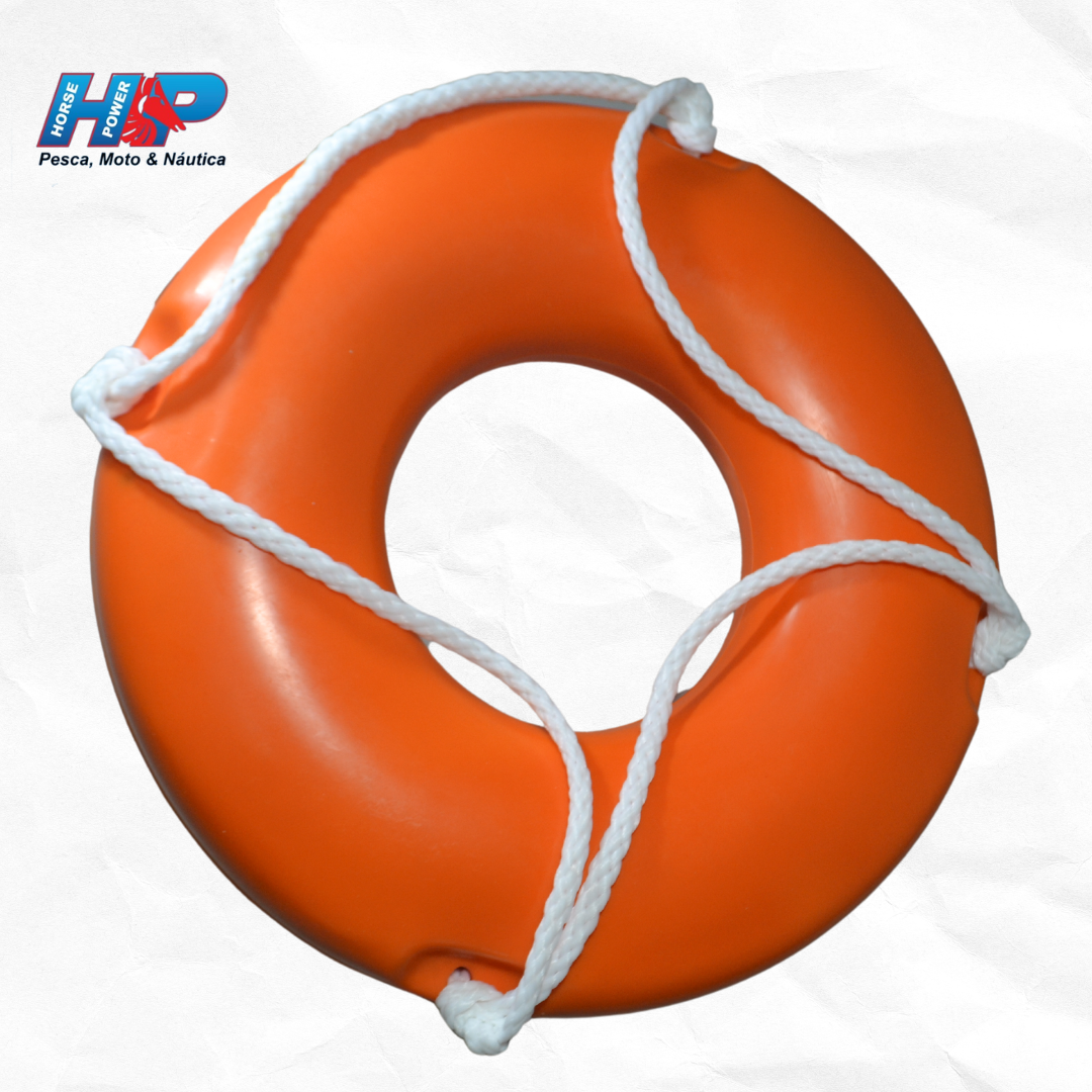 Boia Circular Salva Vidas 50 Cm Classe 3 Ativa Barco Lancha