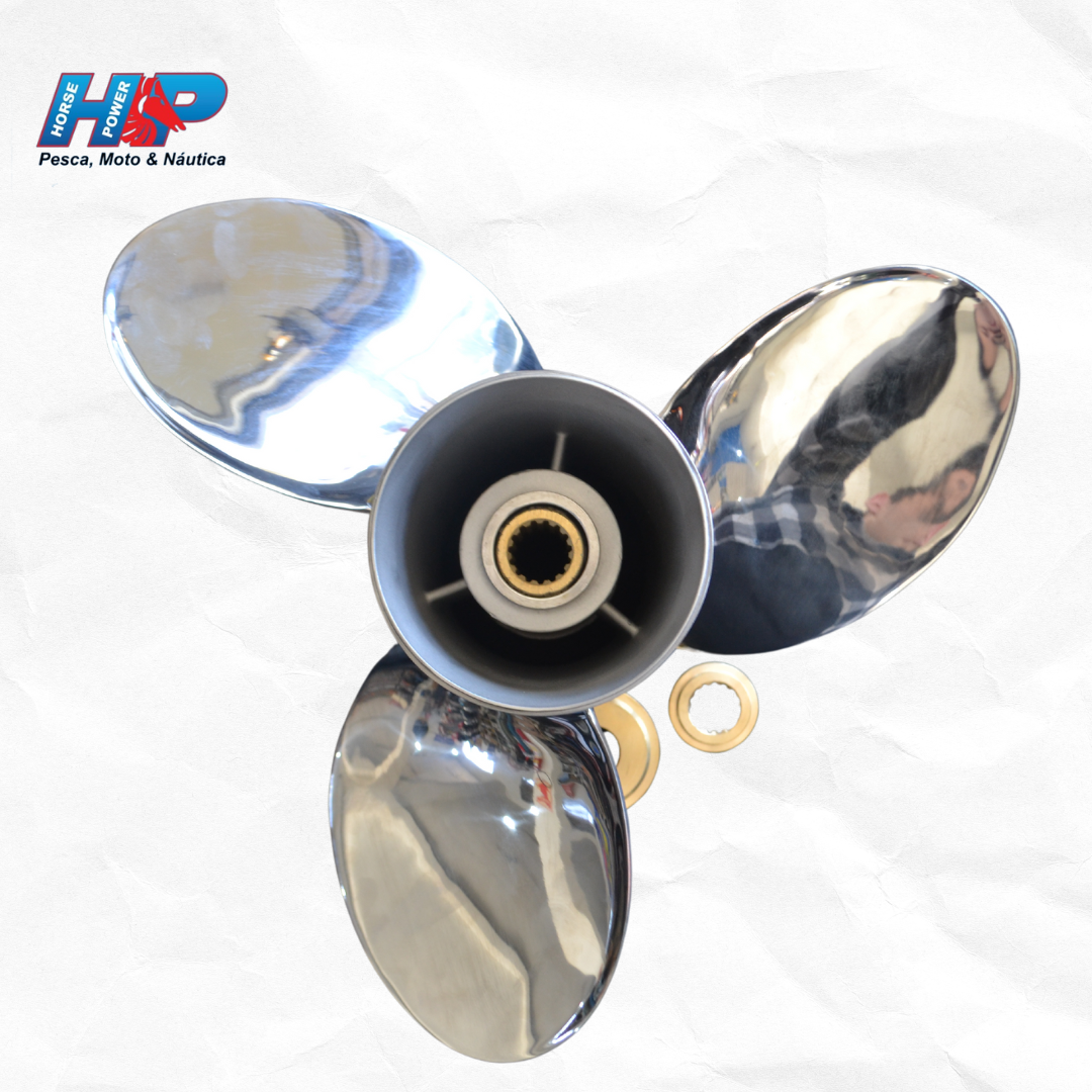 HÉLICE INOX 3×13×19 YAMAHA 50HP…130HP-7908162503373 - HP Moto, Náutica ...